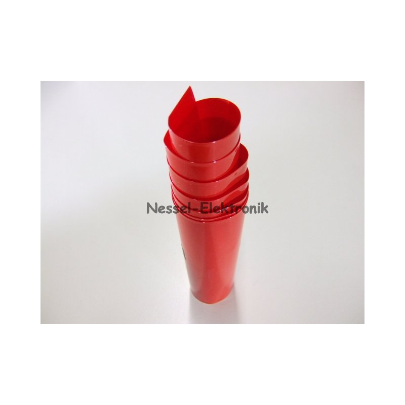 SR 105 / 165x0.13mm / transparent rot, 2,60